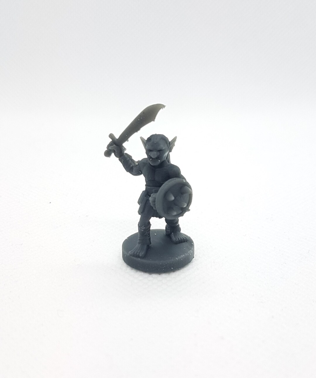 3D Printed Goblin Melee Miniature, D&D, 3D Printed Custom Figure, Resin ...
