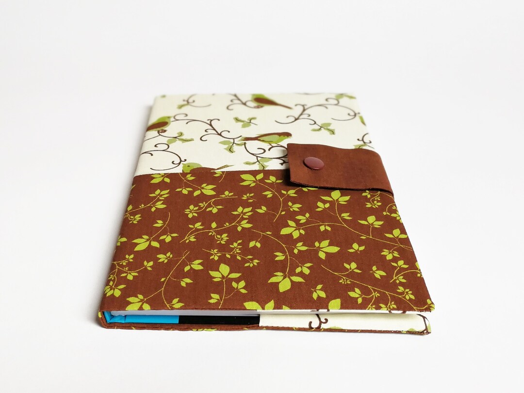 Notebook Cover Birds & Leaves for Notebooks DIN A5 - Etsy