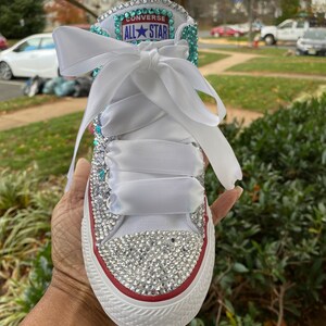 Blinged Converse - Etsy