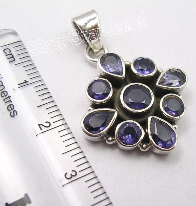Fashionable 925 Stamp Sterling Solid Silver Sparkling Real - Etsy