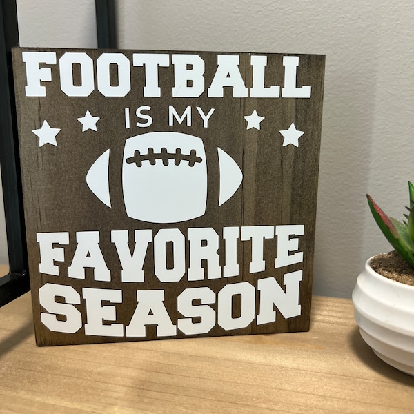 Football Wood Signs - Etsy