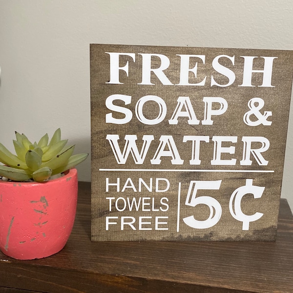 Farmhouse Decor Bathroom - Etsy