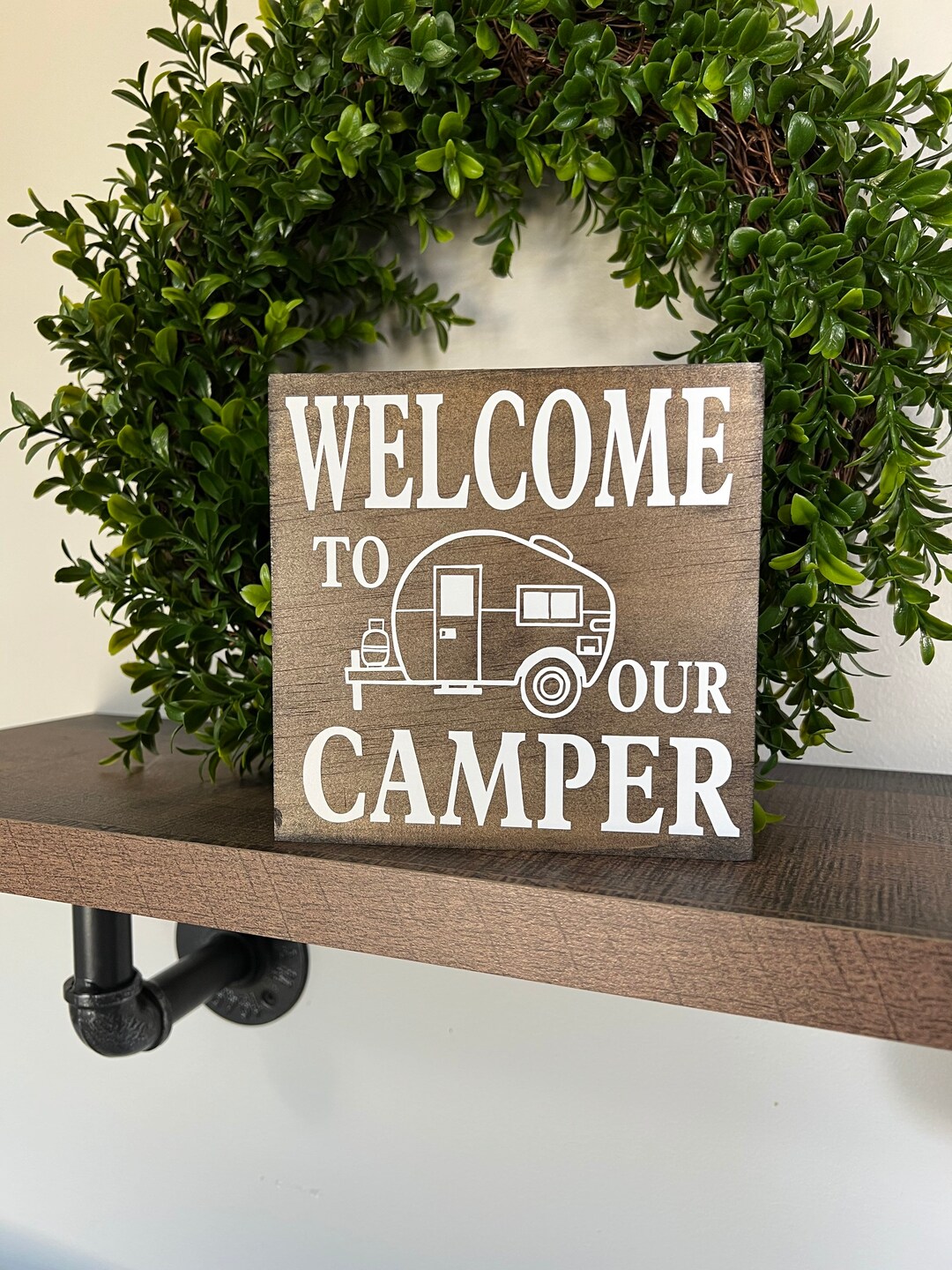 Welcome to Our Camper - Rv-farmhouse Decor- RV Camper - Cute Camping ...