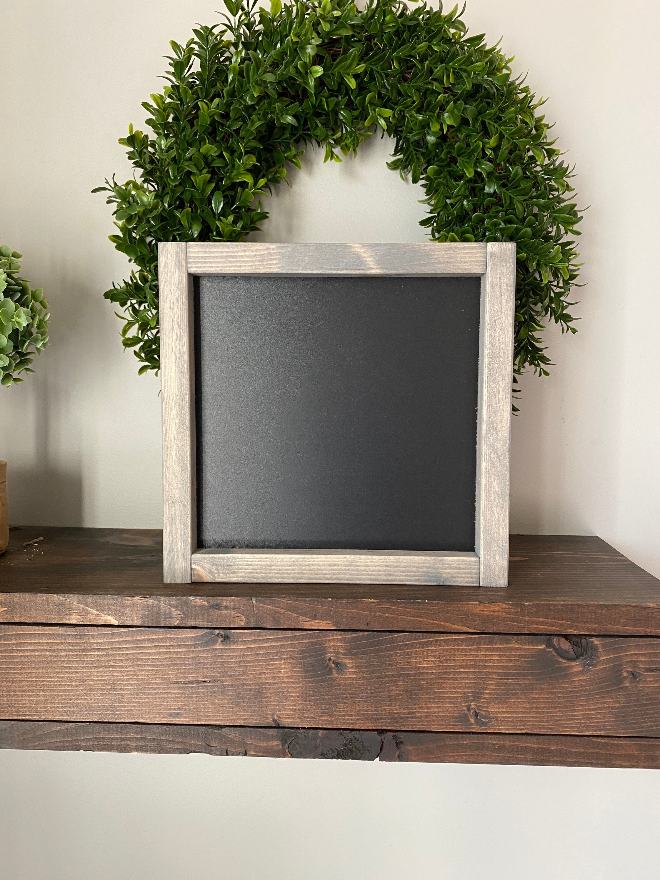 Grey Blank Wood Sign With Black or White Background Black - Etsy