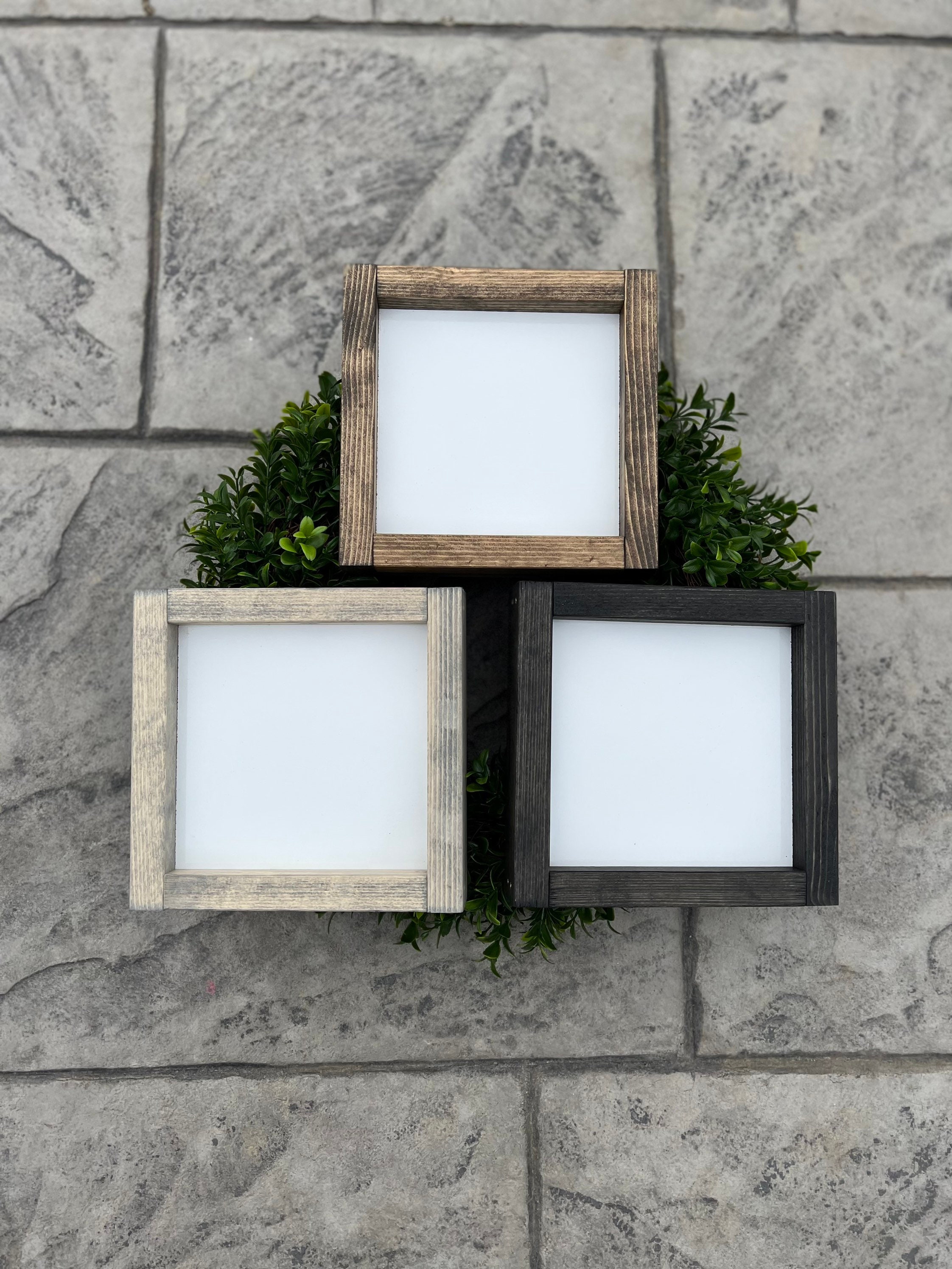 White Blank Wooden Sign Blank Framed Sign Wood Sign - Etsy