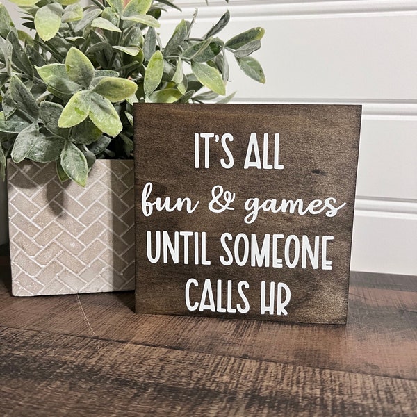 Human Resources Sign - Etsy