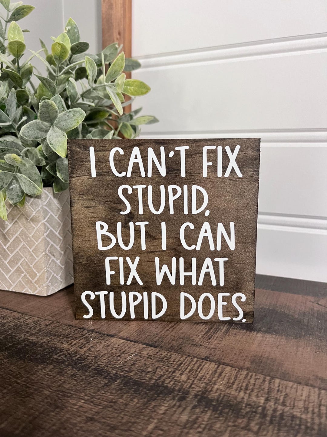 Human Resources Gift, I Can’t Fix Stupid but I Can Fix What Stupid Does ...