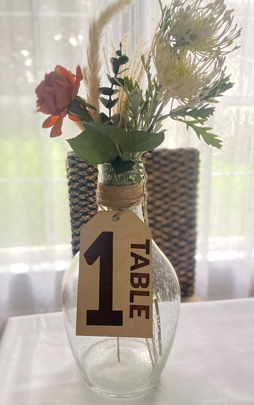 Wedding Table Numbers / Wedding Table Numbers Engraved / Reception ...