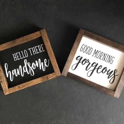 Good Morning Signs - Etsy