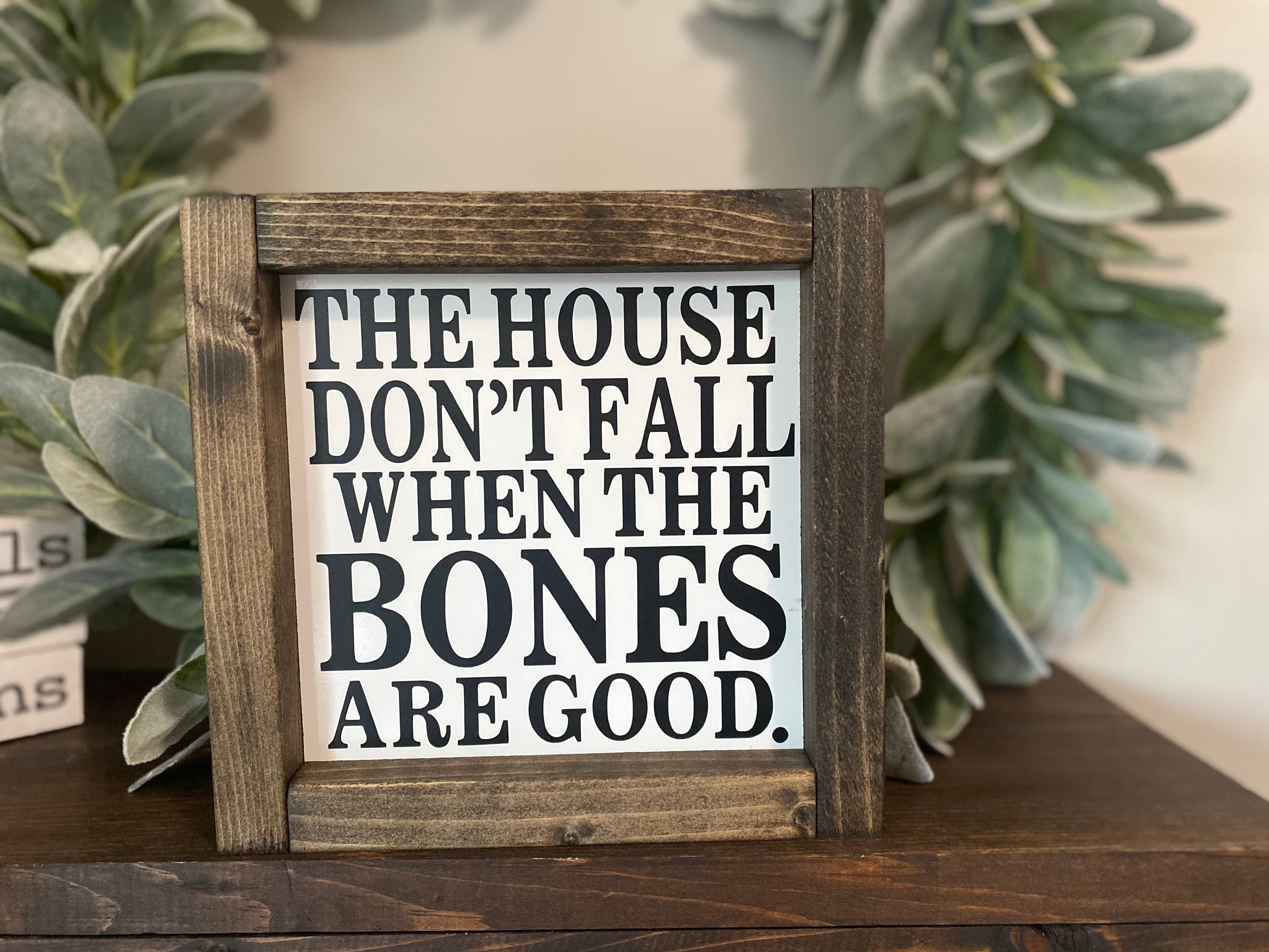 The House Don’t Fall When the Bones Are Good, Bedroom Decor, Farmhouse ...