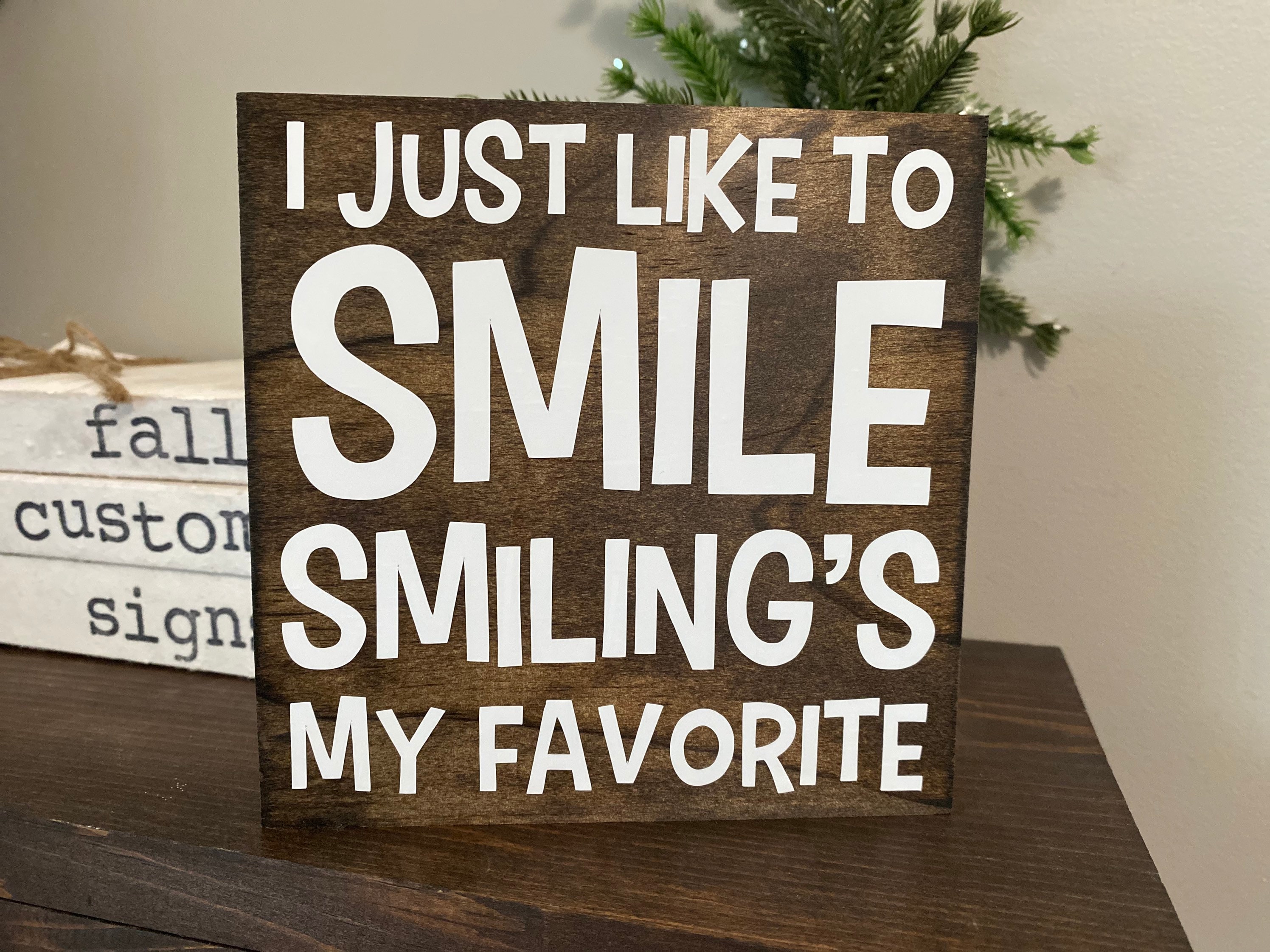 I Just Like to Smile Smilings My Favorite Christmas Elf - Etsy