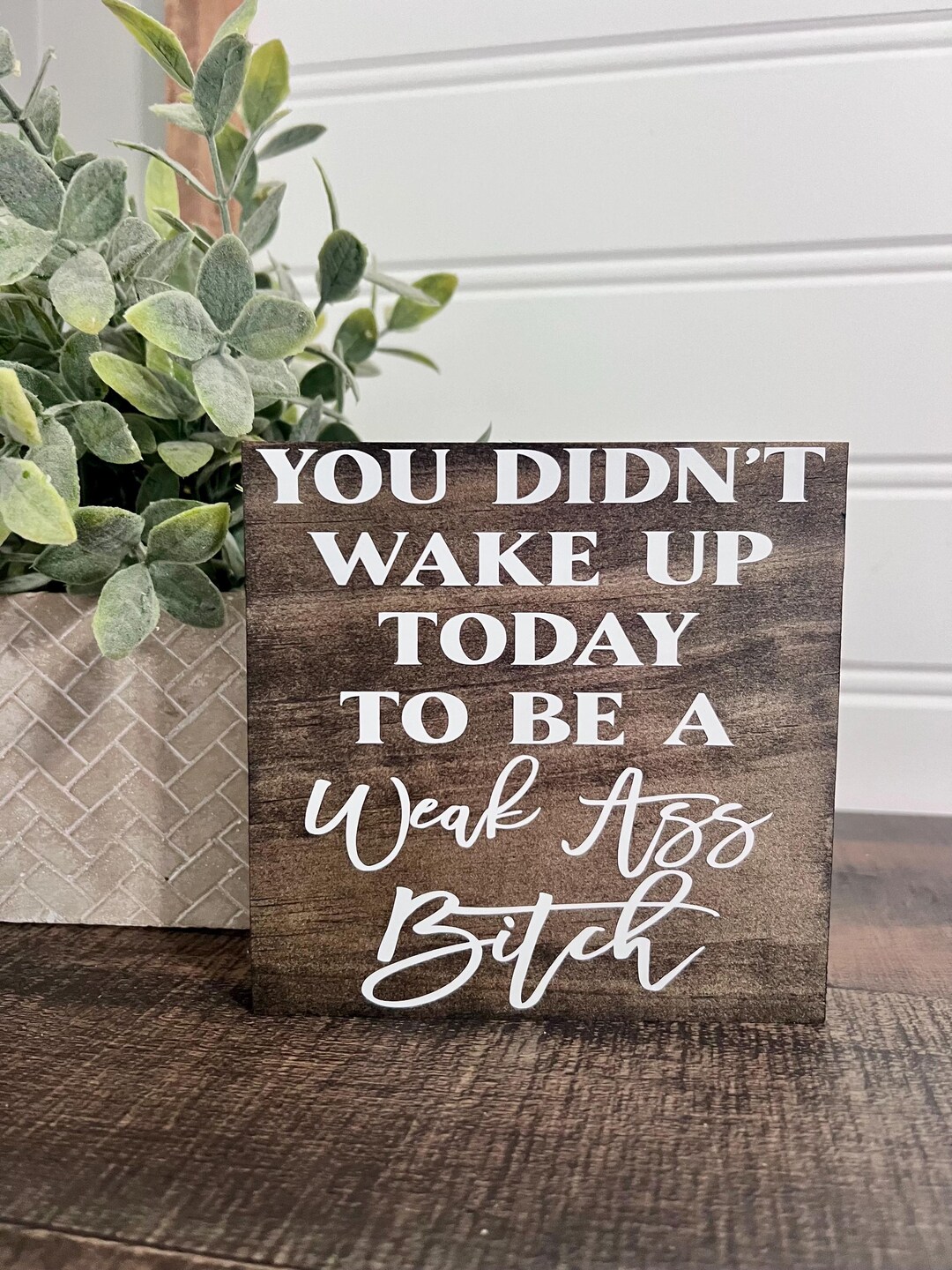 Motivational Wood Sign / Office Decor / Funny Office Humor / Co Worker ...