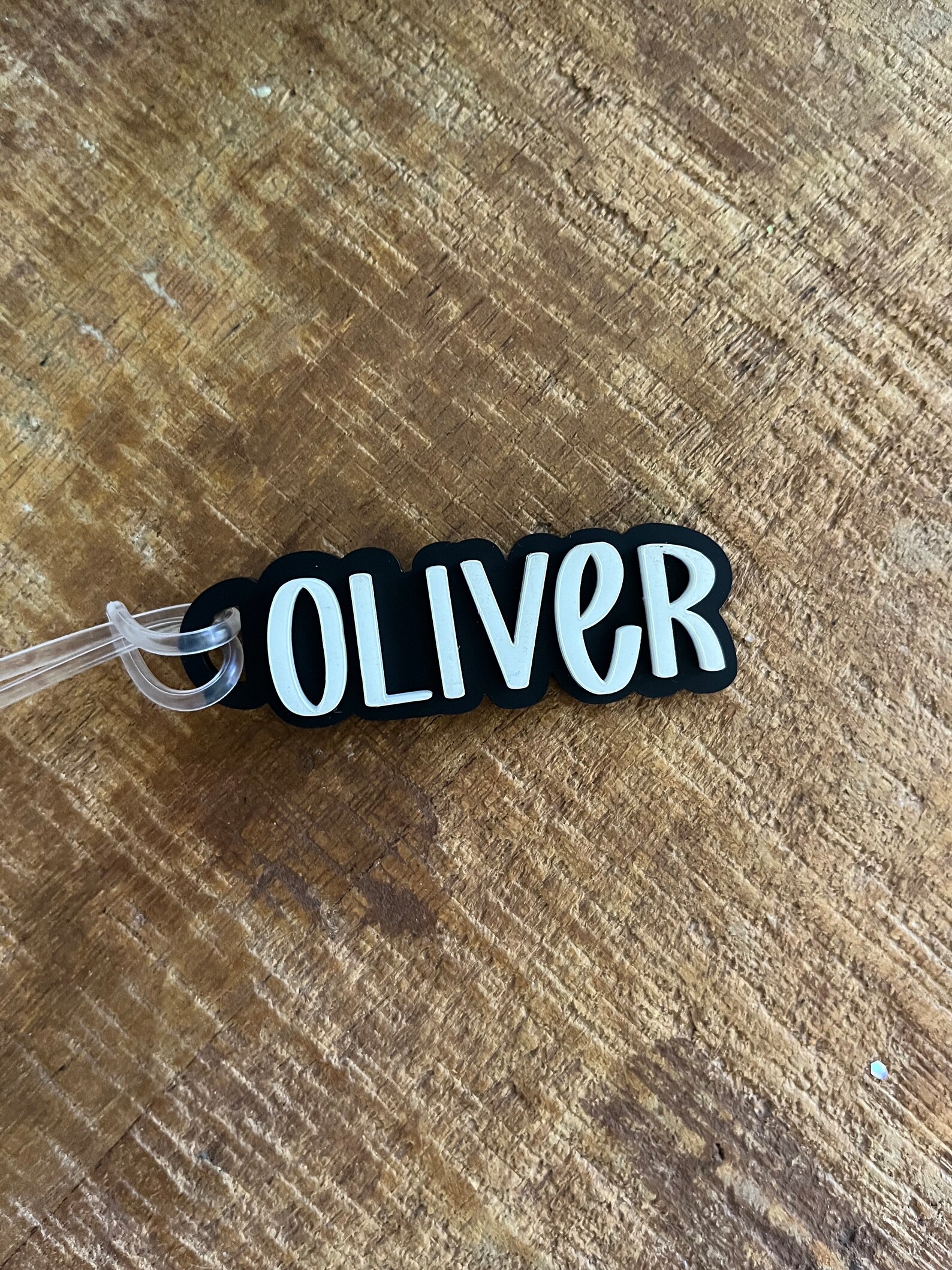 Personalized Acrylic Name Tags for Kindy, School, Custom School Name ...