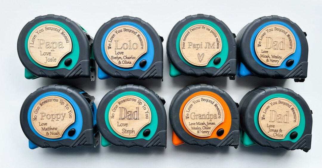 Personalised Tape Measure Gift for Christmas, Birthday, Valentines Day ...