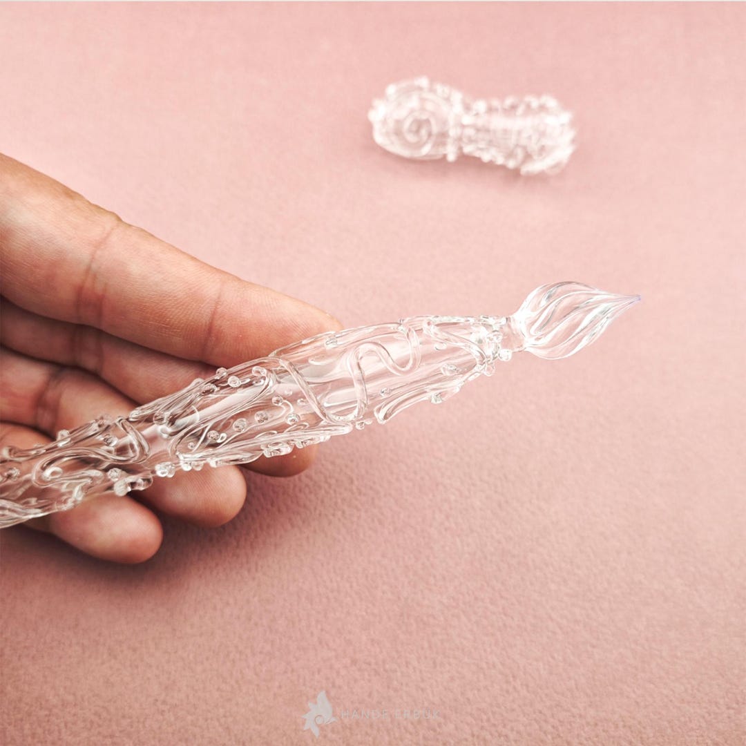 Glass Dip Pen - Voidline Glass Art Calligraphy Glass Pen - Etsy