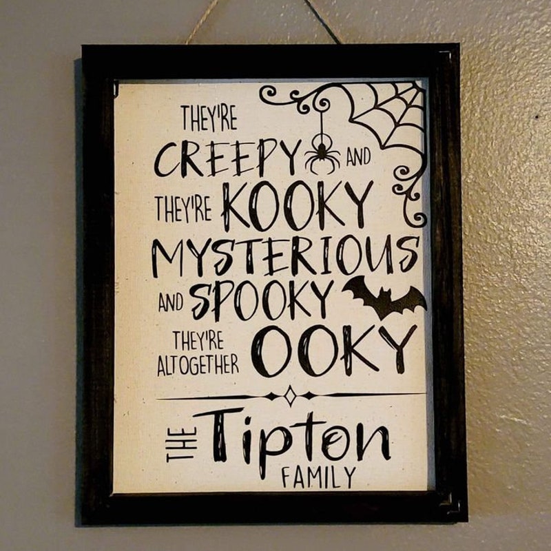 Reverse Canvas Sign - Etsy