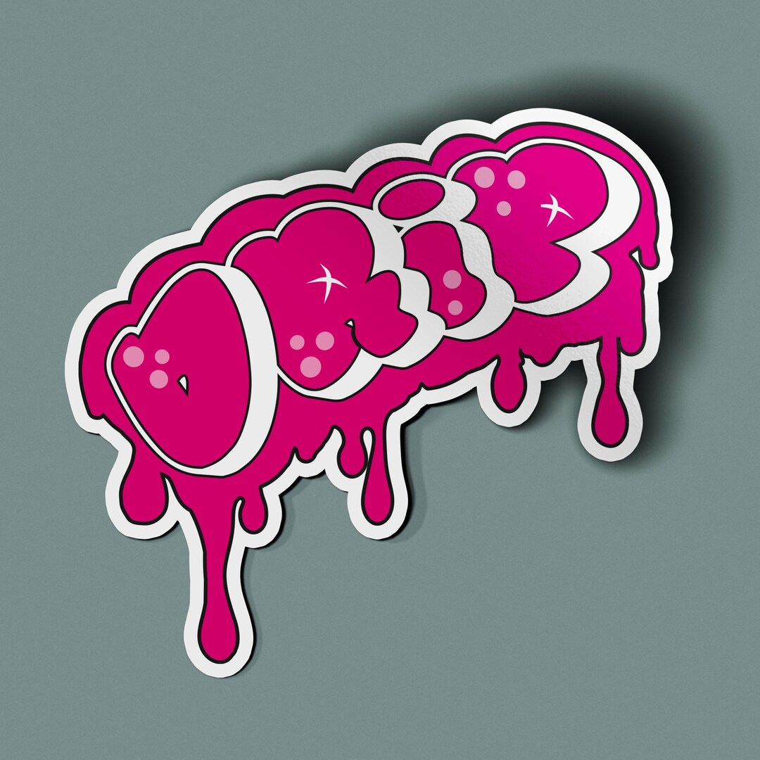 Graffiti Drip Sticker – Urban Street Art Stickers, Vinyl Stickers for ...