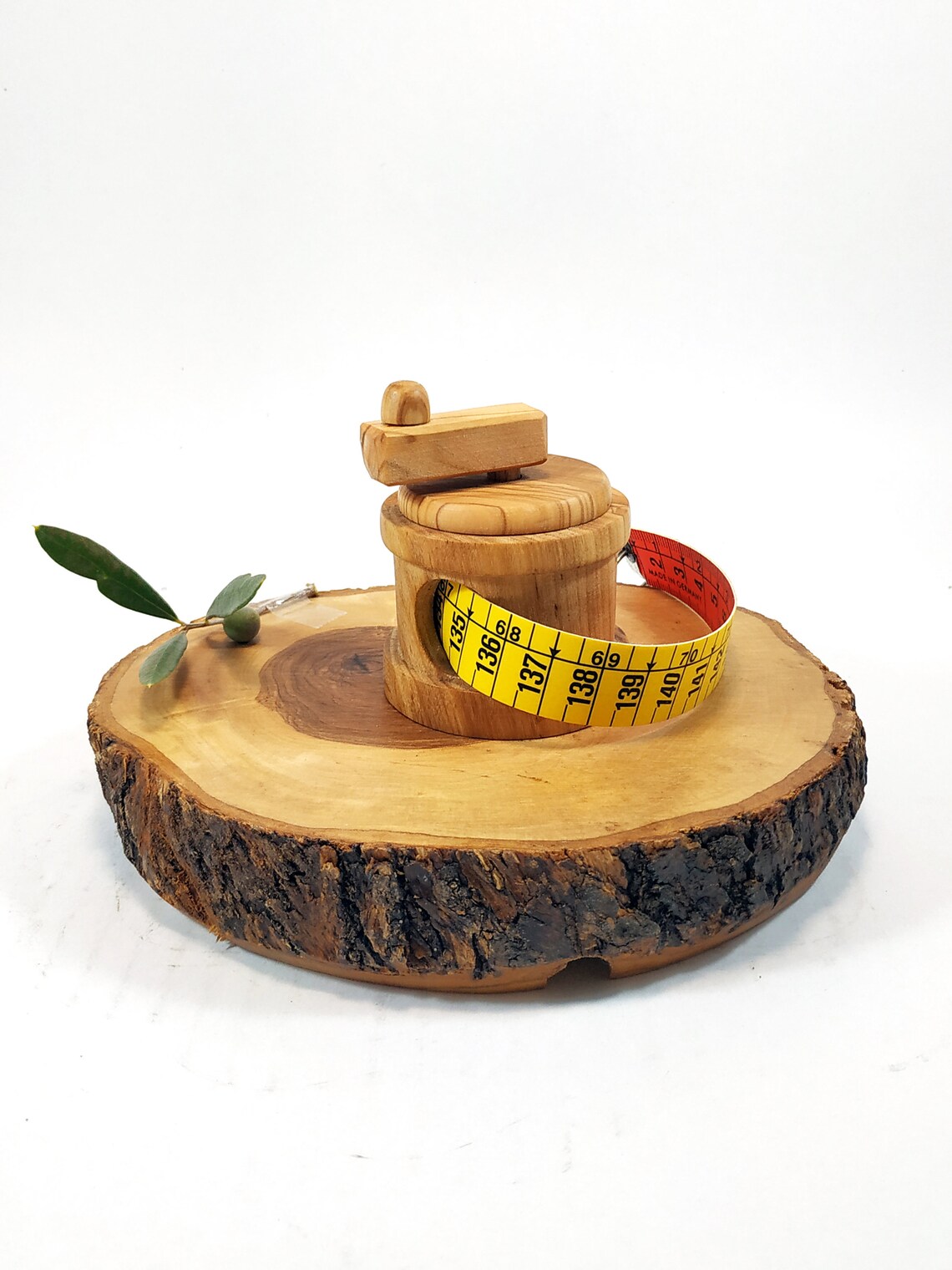 Olive Wood Tape Measure - Etsy