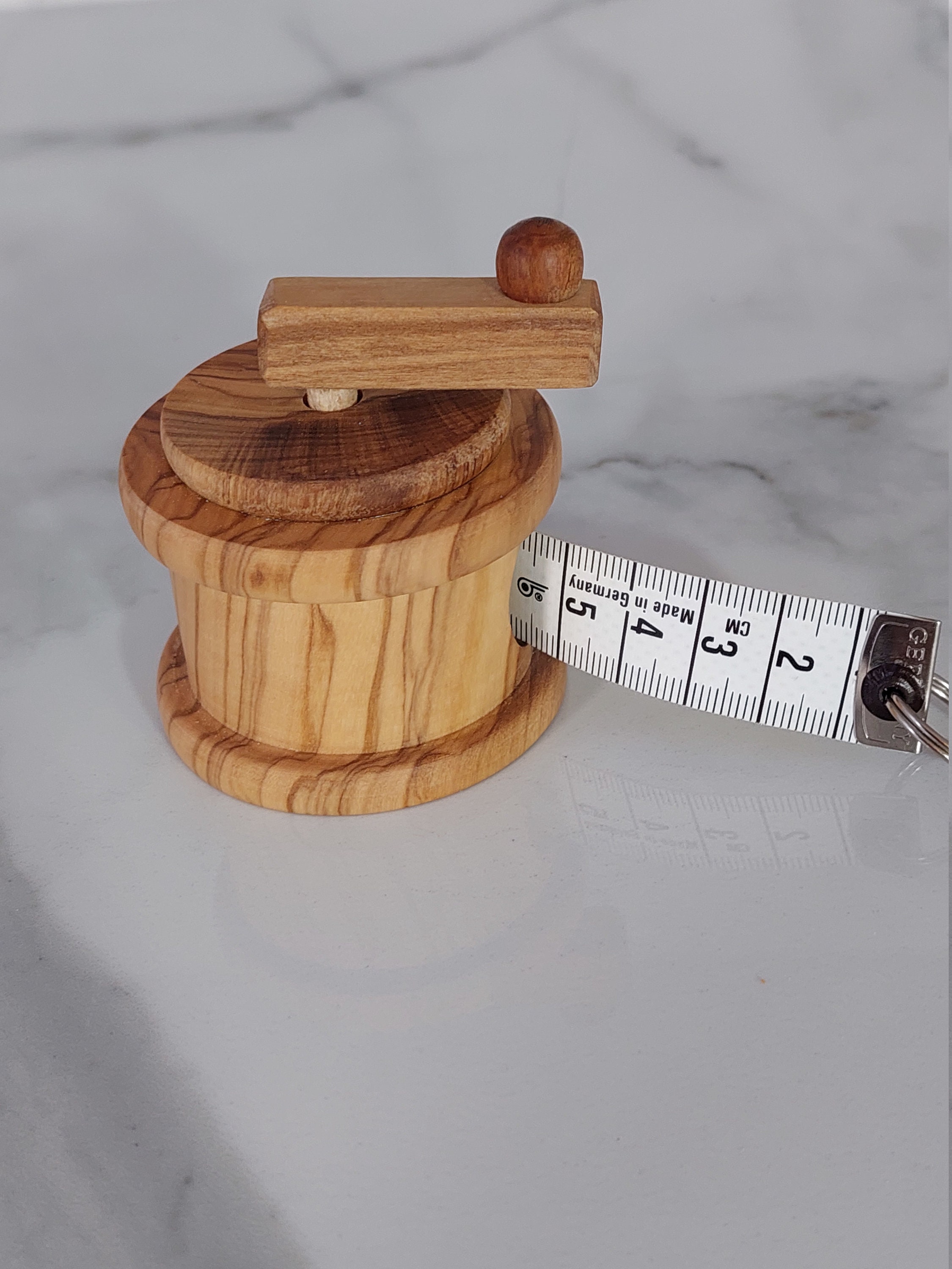 Olive Wood Tape Measure - Etsy