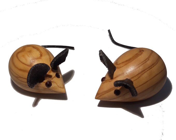 Mice Small Wooden Mice - Etsy