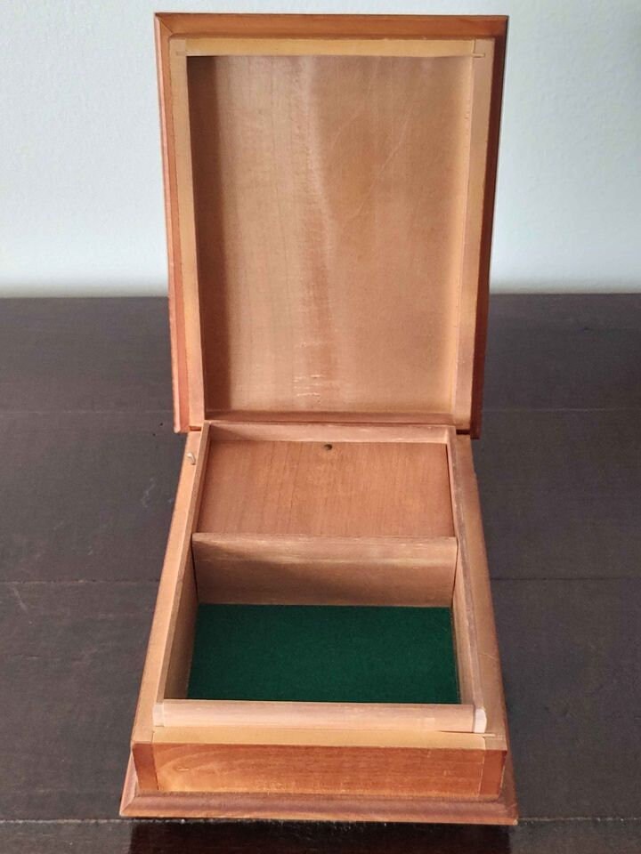 1930's Music Box Thorens of Switzerland Wood Jewelry Box - Etsy