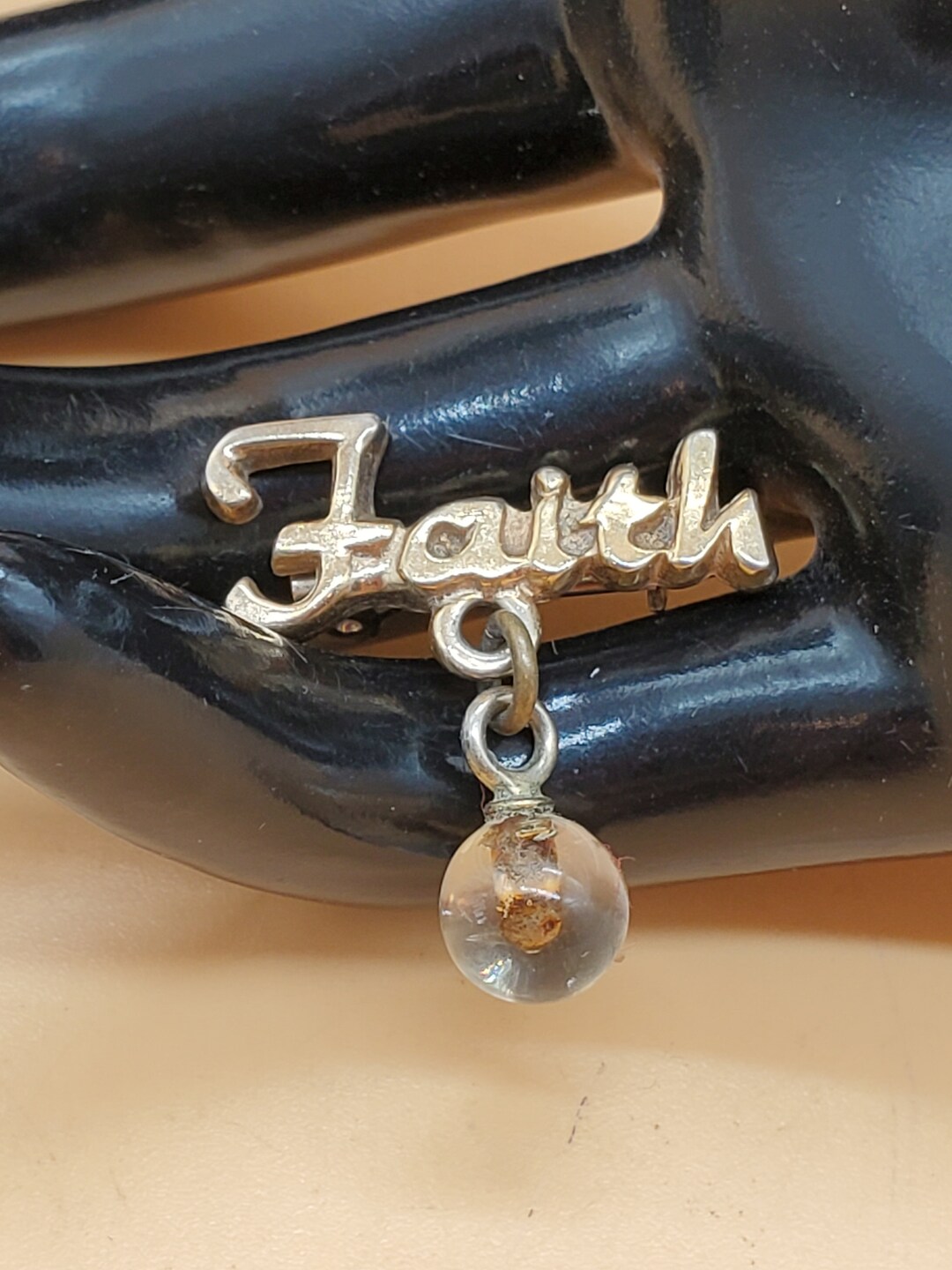 Vintage Mustard Seed Faith Pin - Etsy