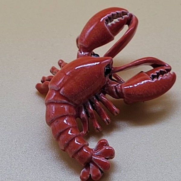 Lobster Pin - Etsy
