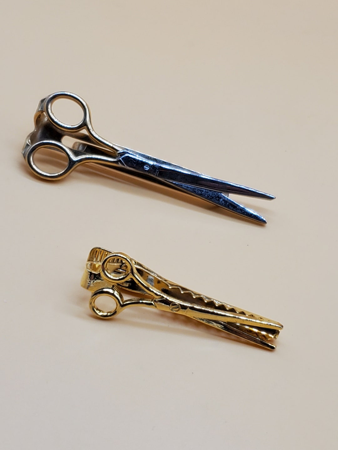 Vintage Scissors Tie Clip, Select Styles - Etsy