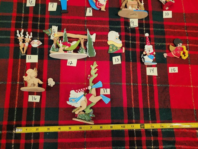 Vintage Emgee Hawaiian Christmas Ornaments Select Styles - Etsy