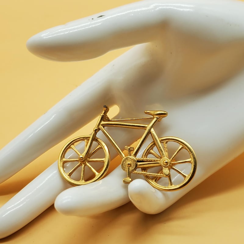 Bicycle Pin - Etsy