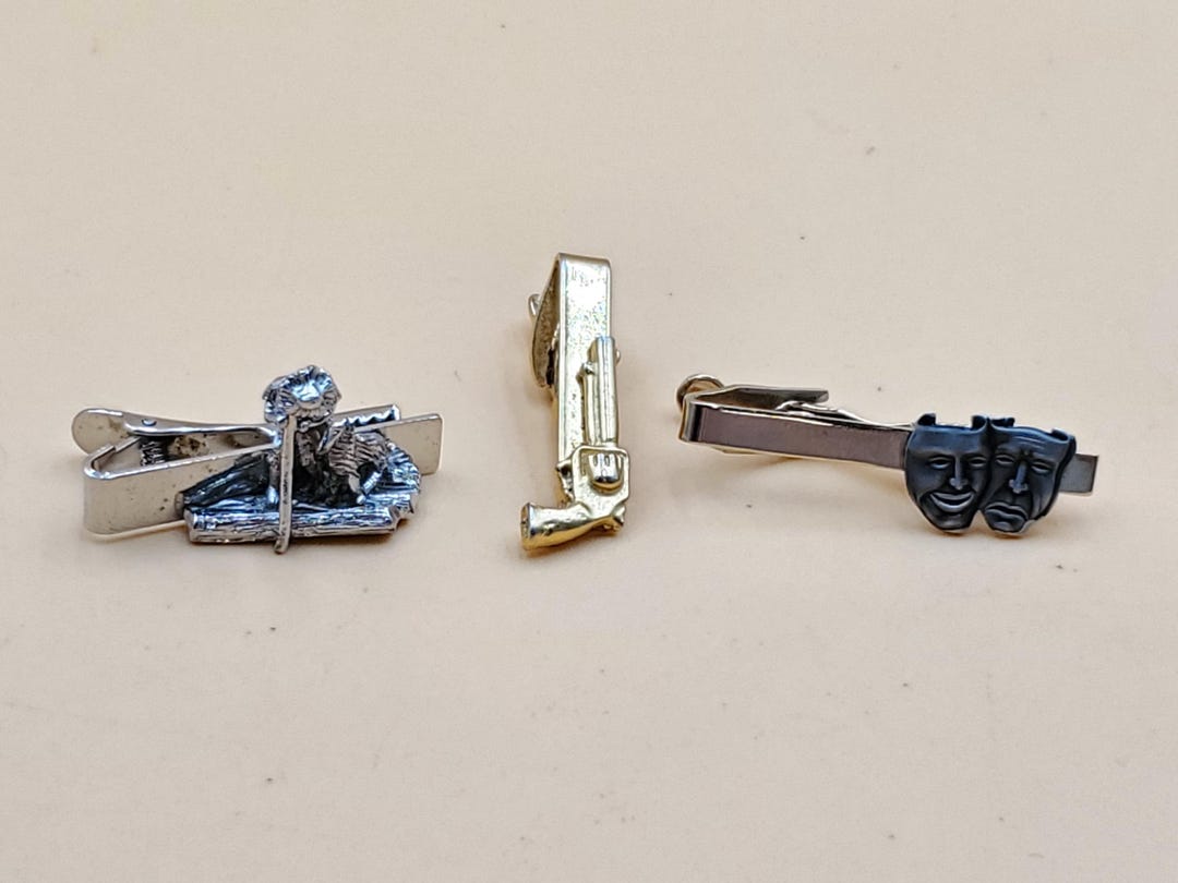 Vintage Tie Clip, Select Styles - Etsy