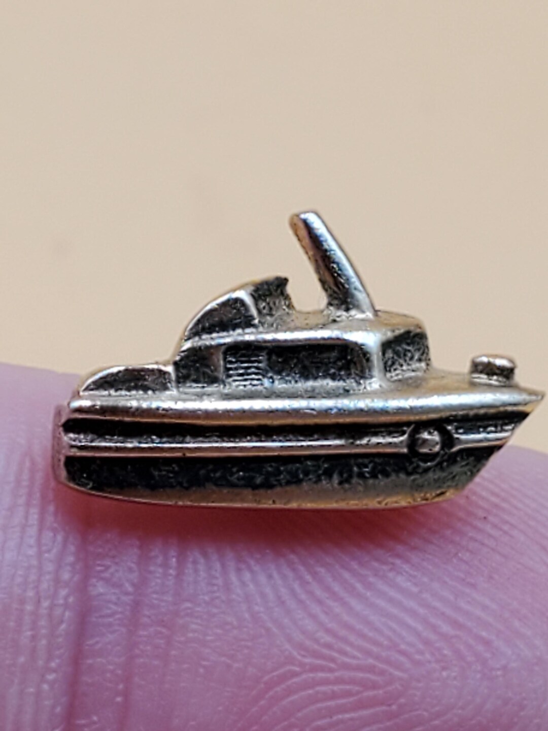 Vintage Tiny Tugboat Tie Tack Pin - Etsy