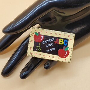 Vintage Teachers Have Class Brooch Pin - Etsy