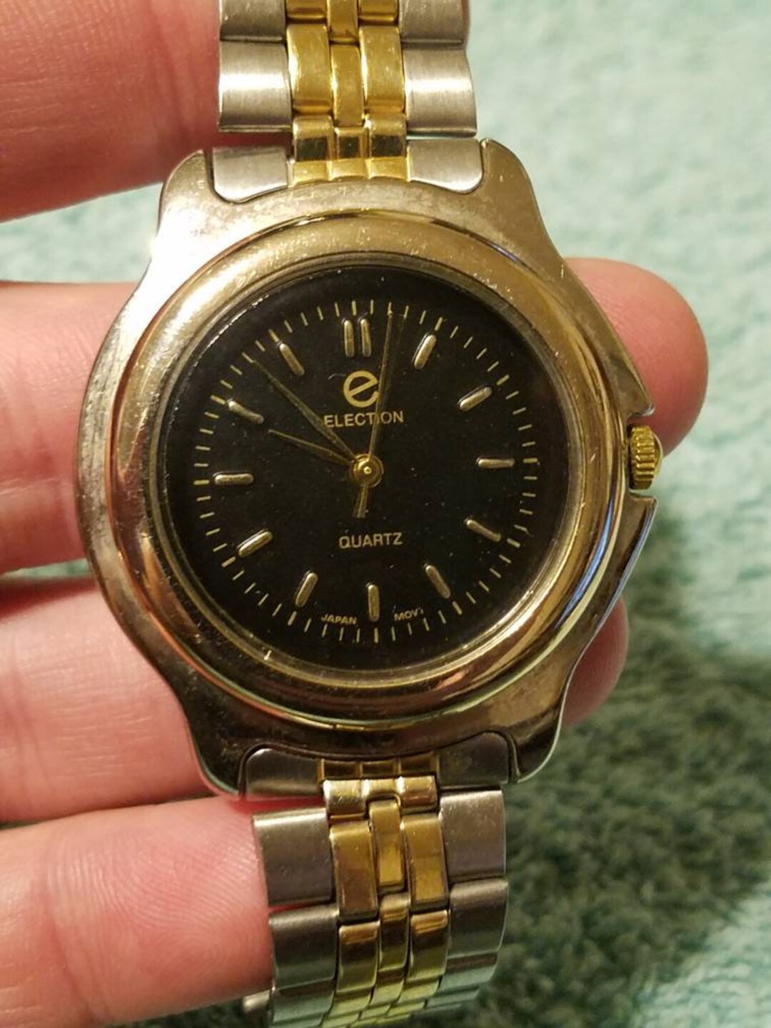 Vintage Election Quartz Japan Movement Stainless Steel Mens - Etsy