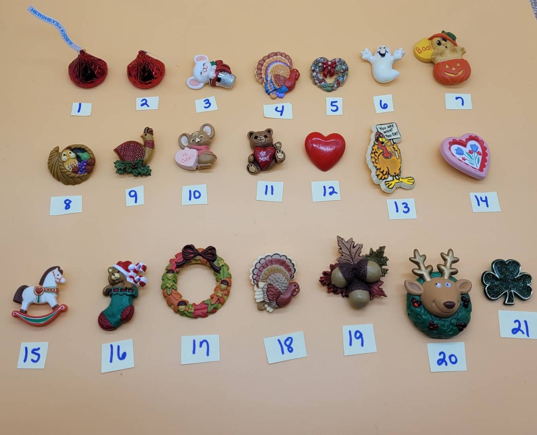 Pick a Hallmark Plastic Pin - Etsy