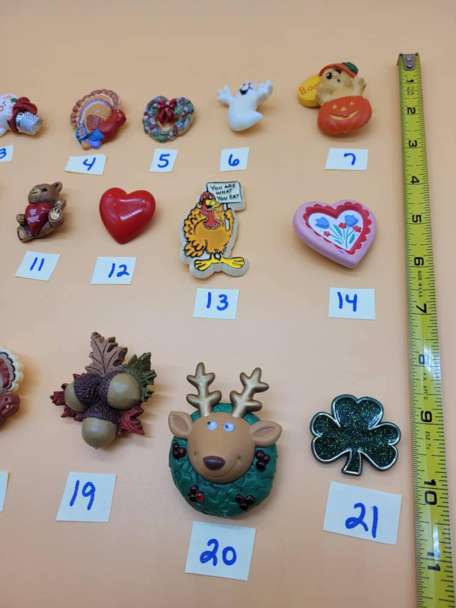 Pick a Hallmark Plastic Pin - Etsy