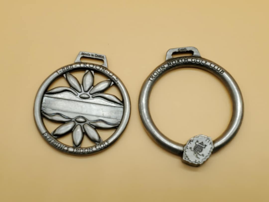 Modern Vintage Troon Golf Course Golf Bag Tag, Select Styles - Etsy