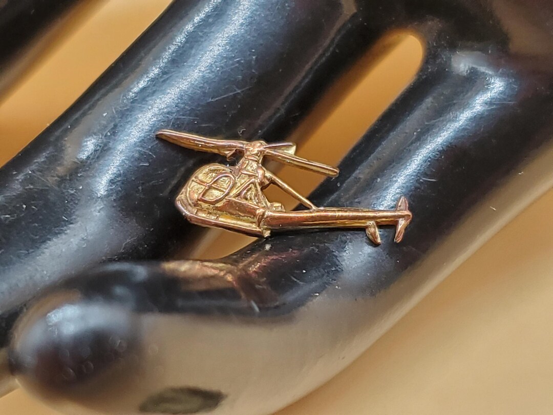 Vintage Military Helicopters Pilot Pin - Etsy
