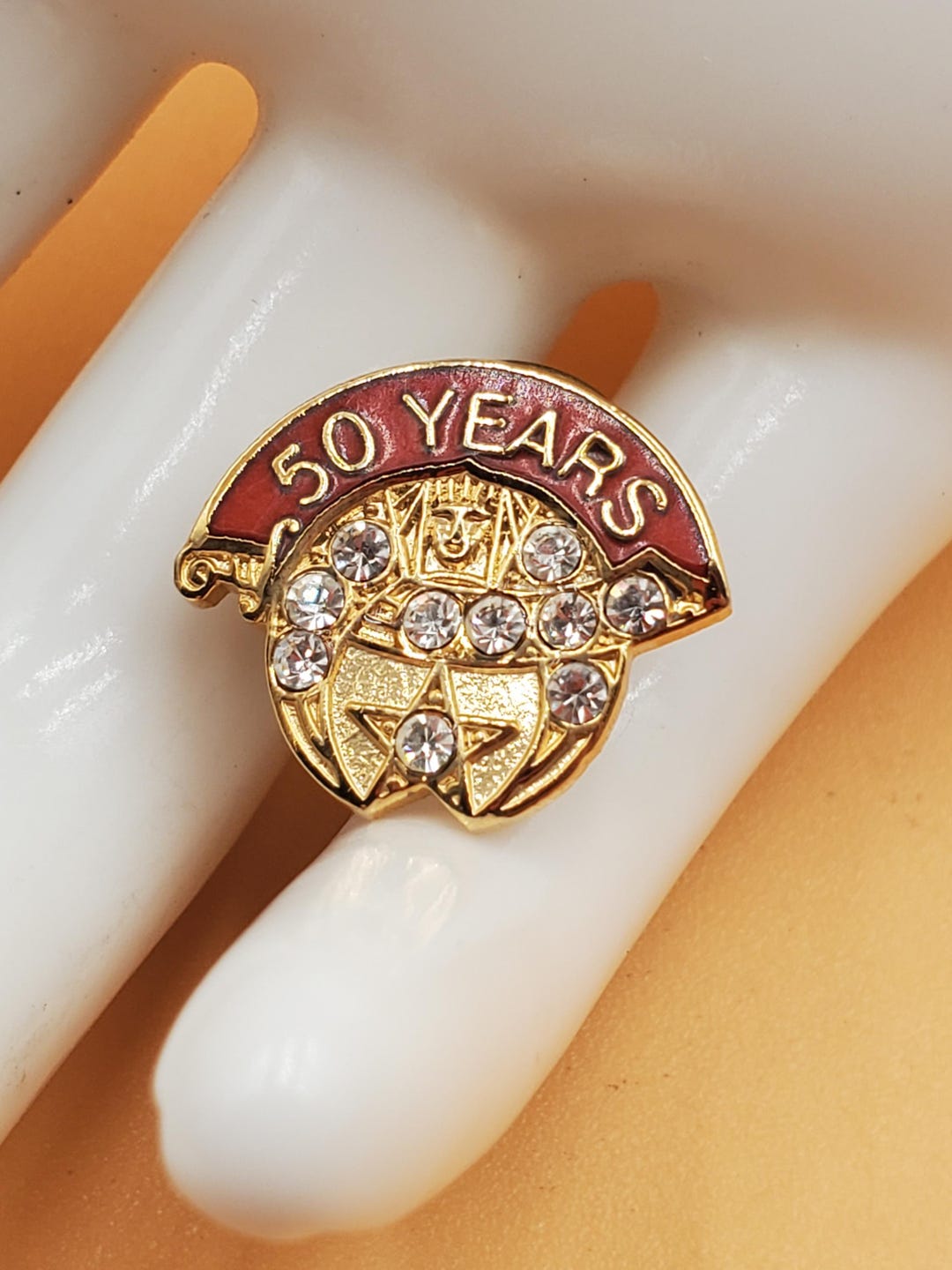 Vintage Shriners 50 Year Award Pin - Etsy