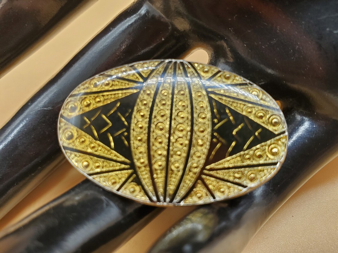 Vintage Pierre Bex Style Art Deco Pin Brooch - Etsy