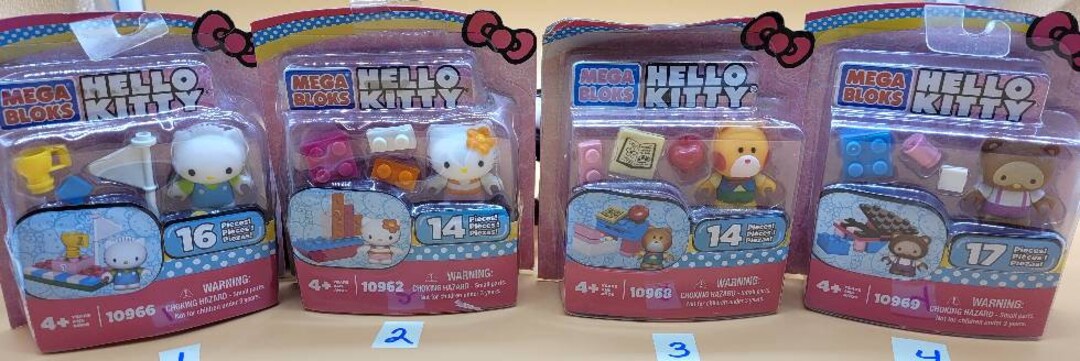 Hello Kitty Mega Bloks, Select Styles - Etsy