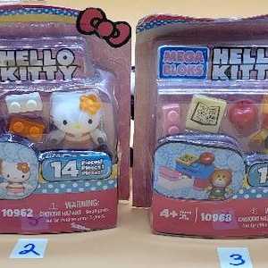 Hello Kitty Mega Bloks, Select Styles - Etsy