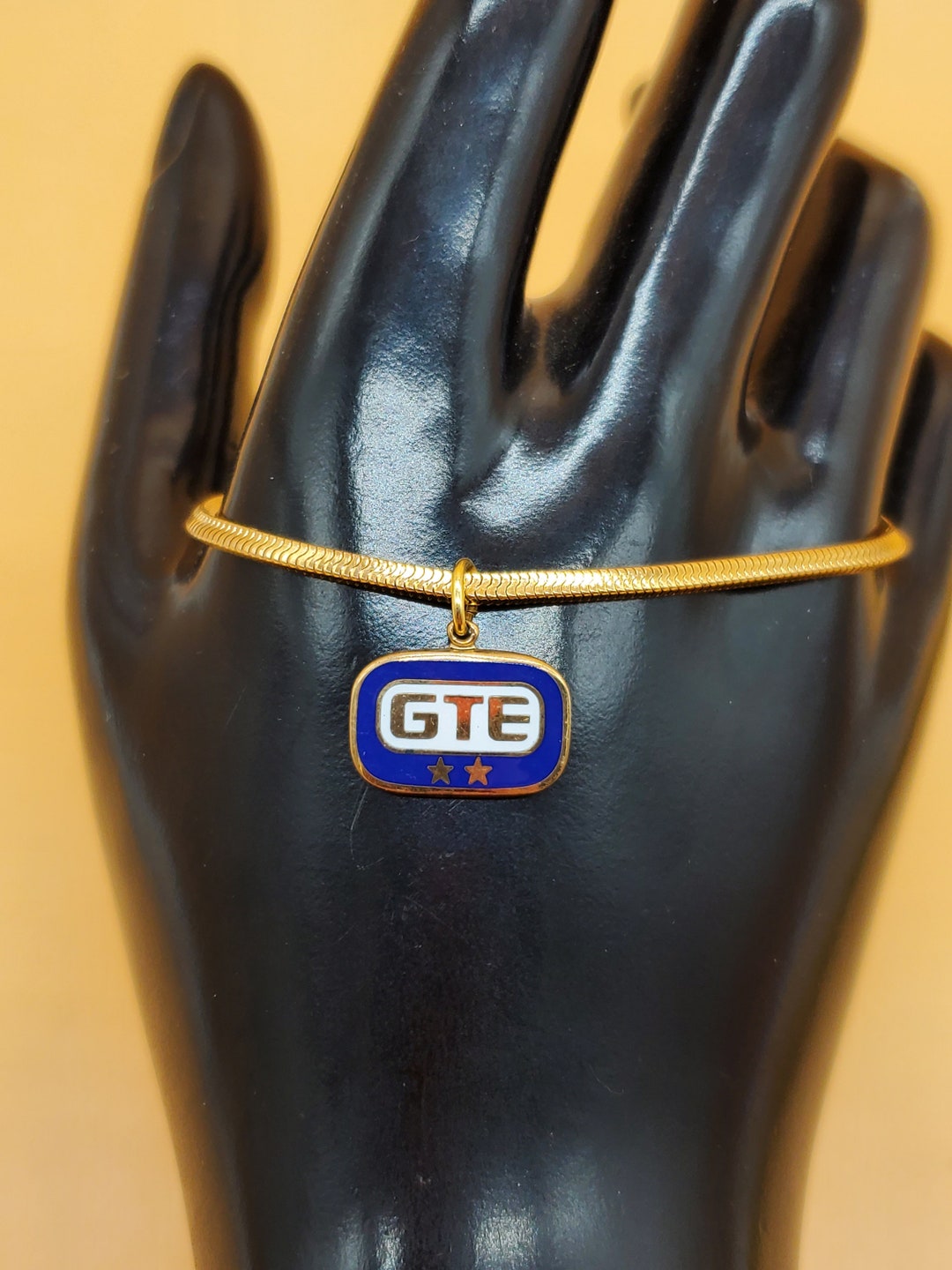 Vintage 10kgf GTE Enamel Services Tie Clip - Etsy