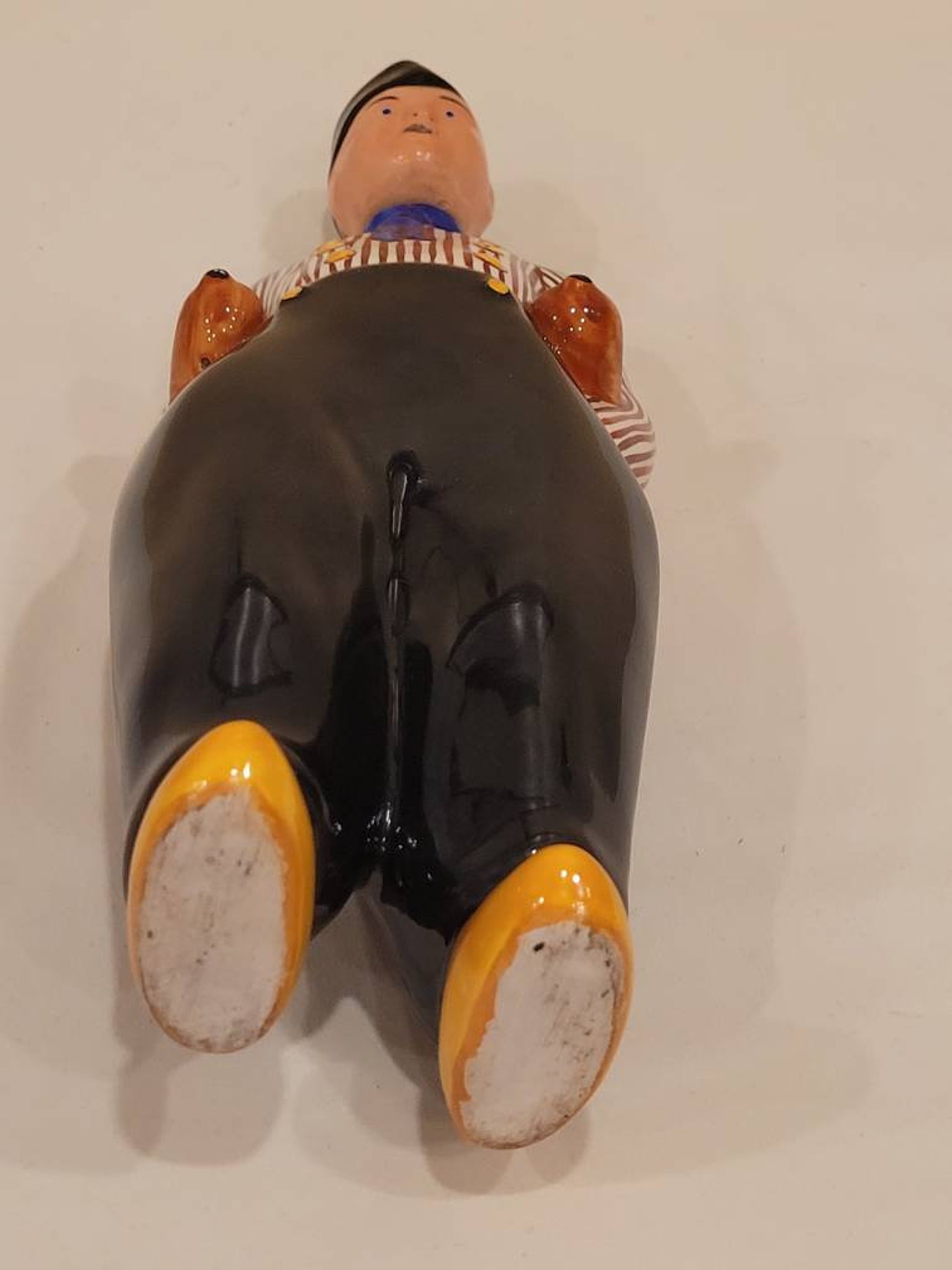 Vintage BOLS Painted Ceramic Dutch Boy Style Decanter - Etsy