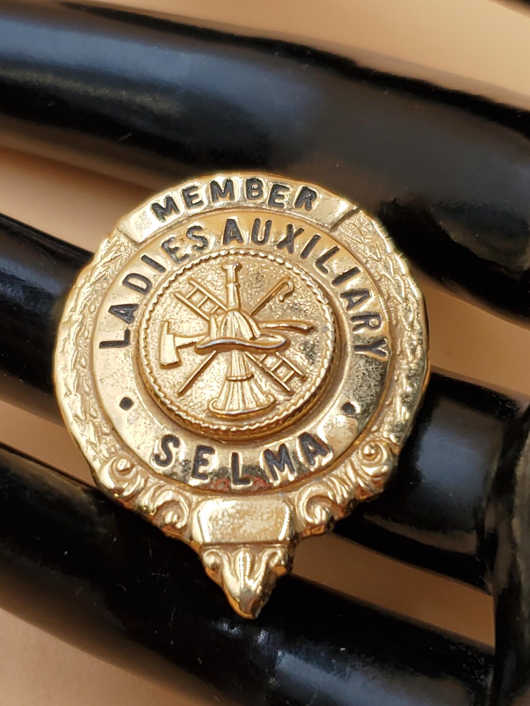 Vintage Blackinton Selma Ladies Firefightersauxiliary Member Badge - Etsy