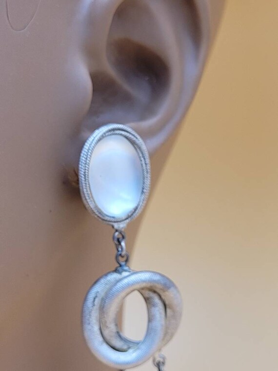 Vintage Laura Vogel New York long tassel runway earri… - Gem