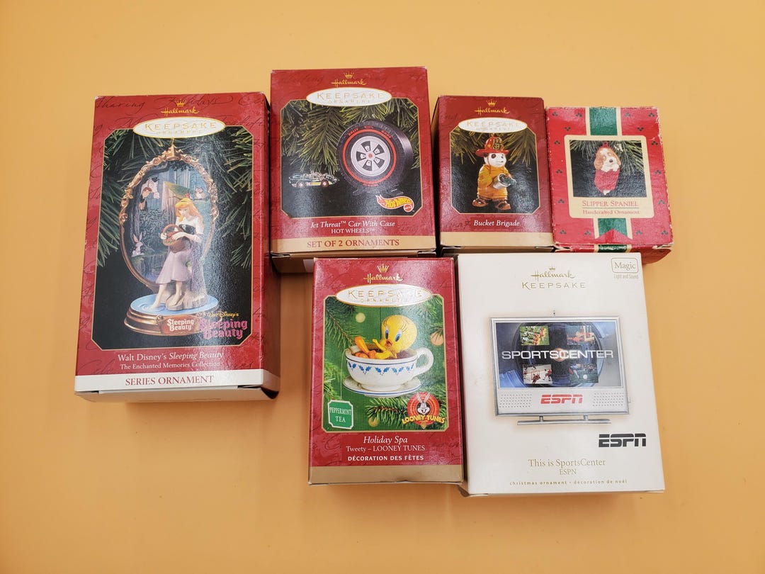 Vintage Hallmark Christmas Ornaments, Select Styles - Etsy