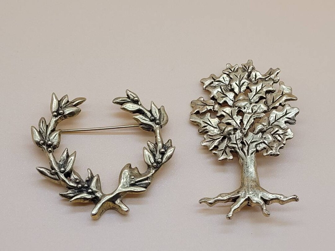 Vintage Lindsay Boyer Bronze Brassy Tone Brooch, Select Styles - Etsy