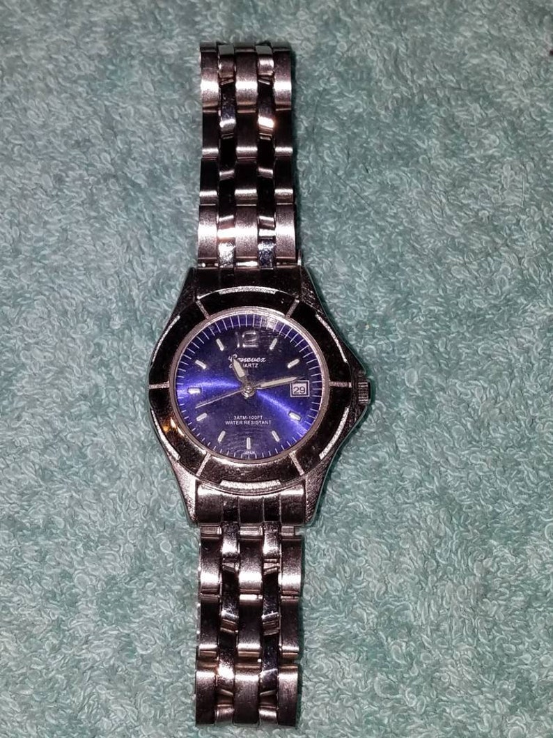 Vintage Geneva Quartz 3ATM-100FT Water Resistant Japan watch | Etsy