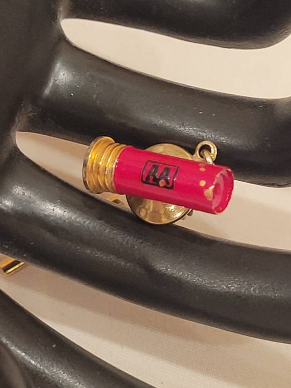 vintage shotgun shell pin - Gem